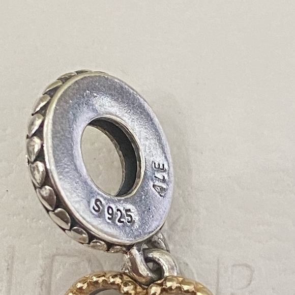 Pandora | Jewelry | New Pandora Two Tone Silver 4k Gold Family Charm ...